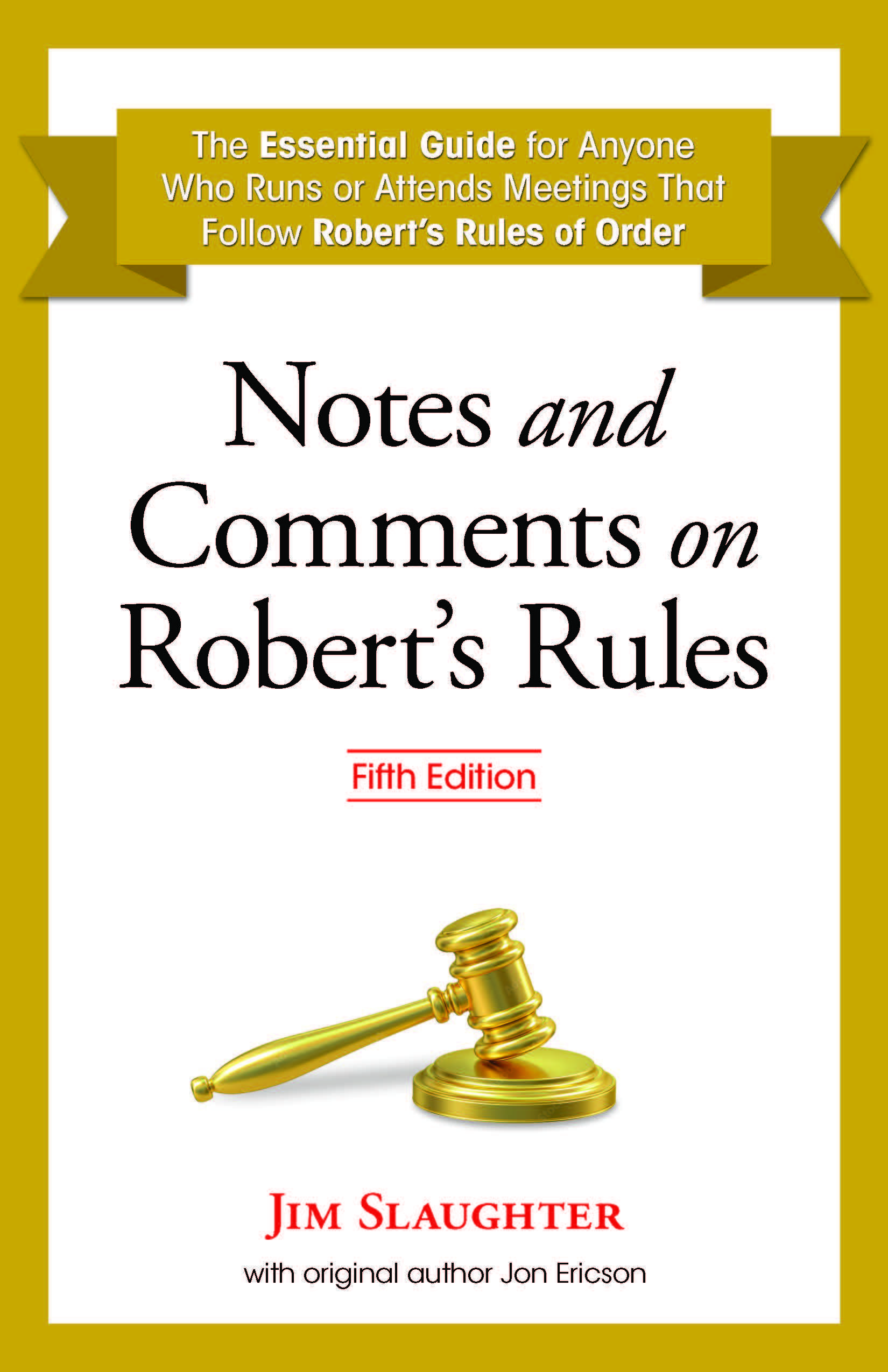 Books by Jim Slaughter, Parliamentarian